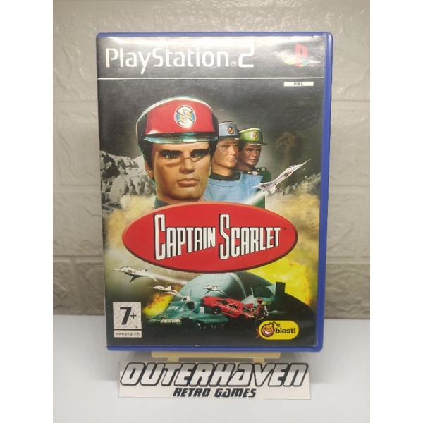 PS2 Captain Scarlet PAL Exlclusive (Standard Edition) | Shopee Philippines