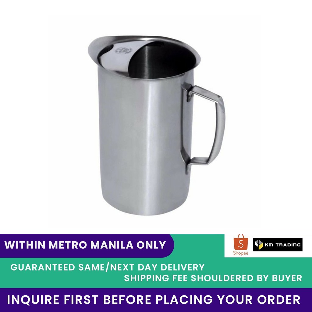 Crown 64 oz. Stainless Steel Thick Pitcher | Shopee Philippines