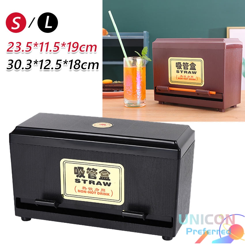 ABS Adjustable Push Straw dispenser for Restaurant Chopsticks dispenser ...