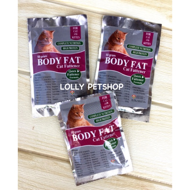 Body FAT Cat BODY FAT Medication / Bodyfat Cat Fattening Vitamins ...