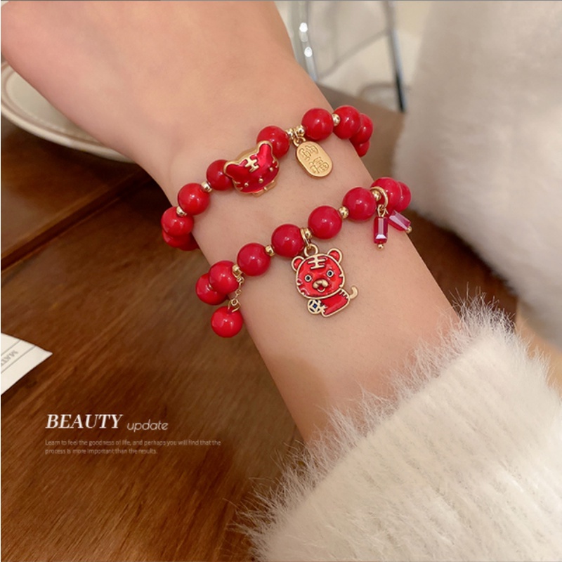 2022 New Trendy Lucky Year Tiger Bracelets for Women Fashion Jewelry ...