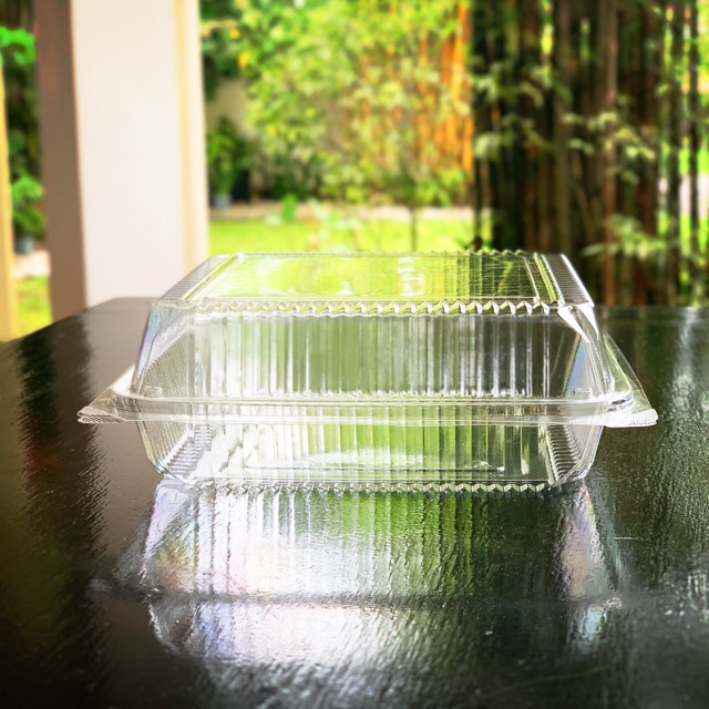 Food Cake Pastry Tray Box Clamshell Container L300 Plastic Container ...