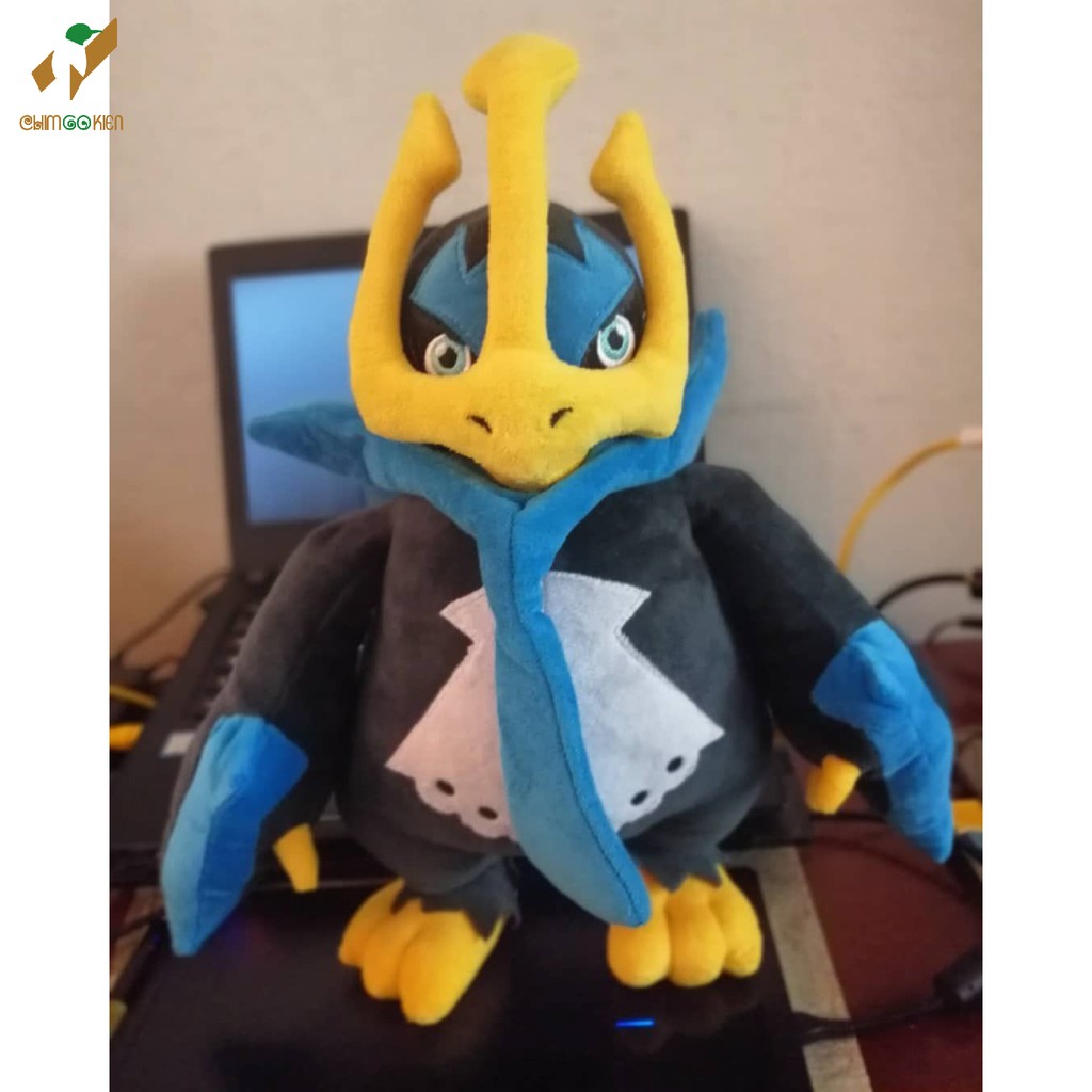 Pokemon anime emperor Empoleon teddy bear 35cm OLYFACTORY | Shopee ...