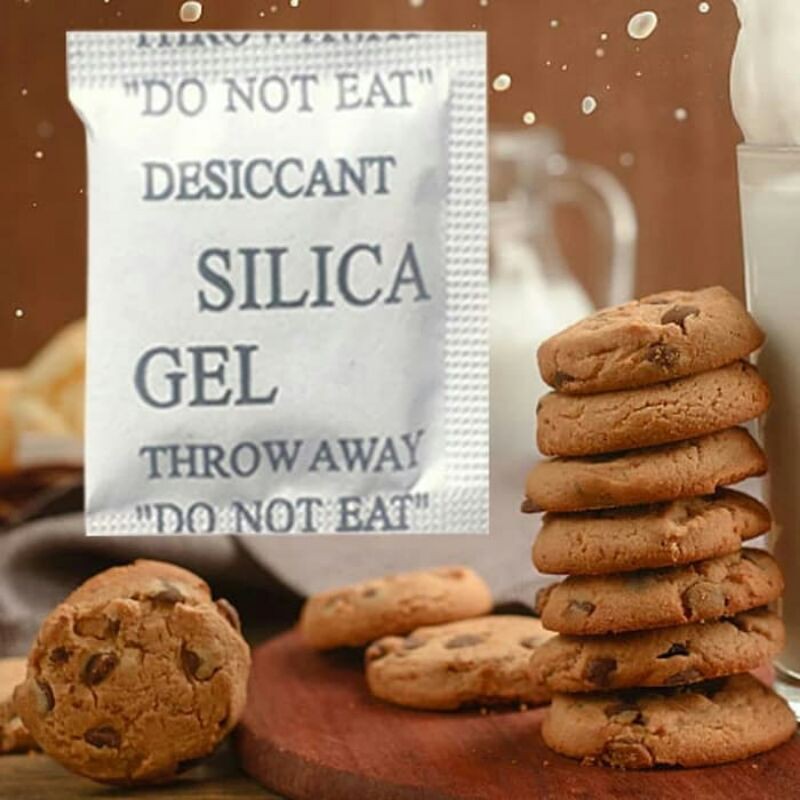 20 Sachets of 1 gram white silica gel food grade (grade A) specifically ...