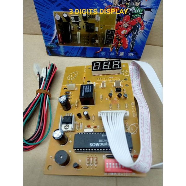 FT STAR Pisonet Timer 3 Digit / 3 LED Digit Digital Timer single Relay ...