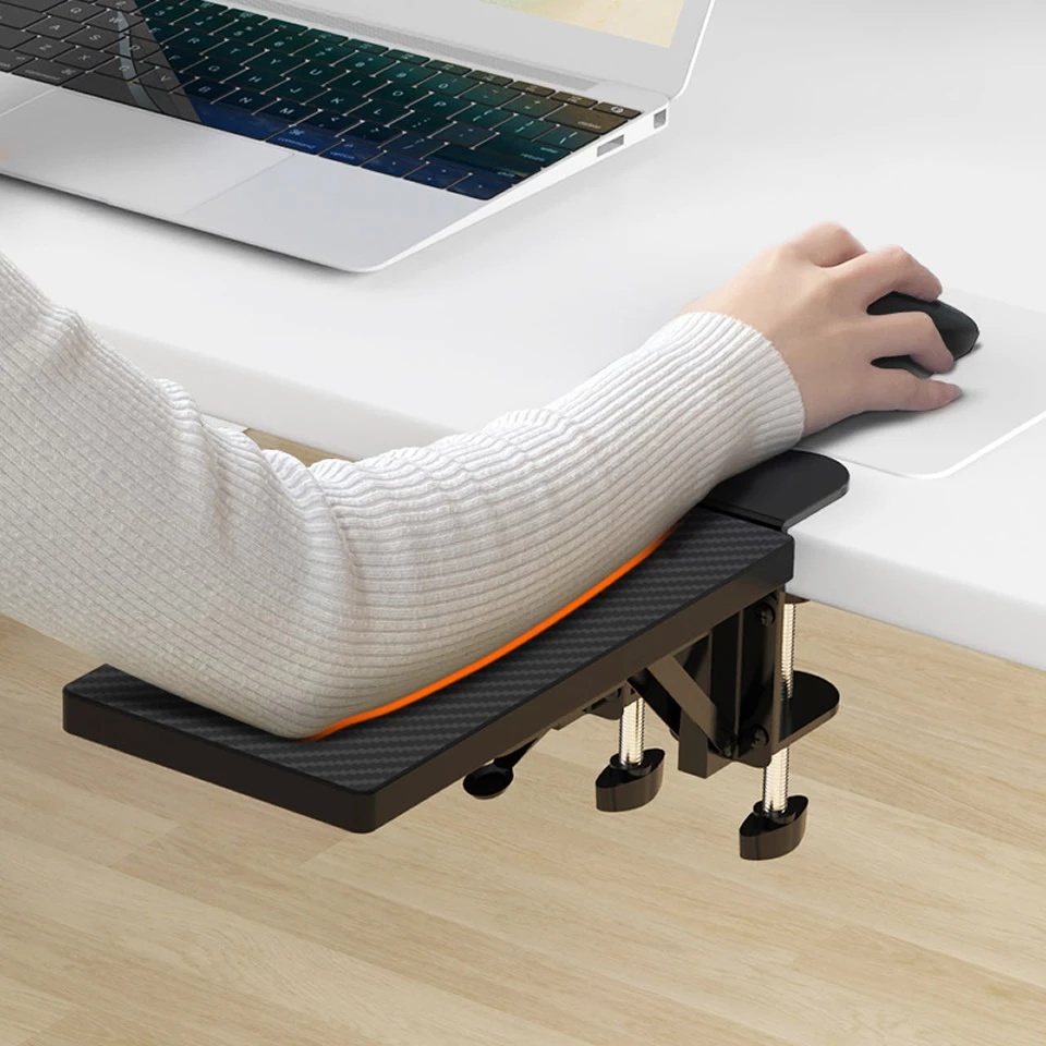 Computer Arm Support Ergonomic Adjustable Desk Armrest Sturdy Mouse Arm ...