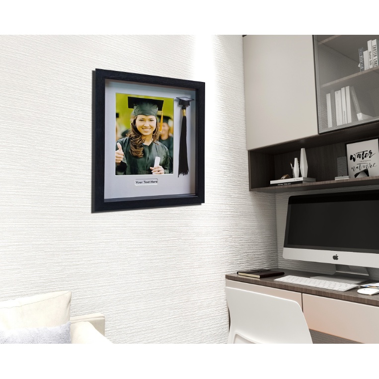 Graduation Picture 5R / 5X7 with Tassel Frame w/ Stand or Wall Mounted ...