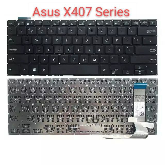 Replacement Laptop Keyboard For Asus X407 X407M X407U X407MA X407UA ...