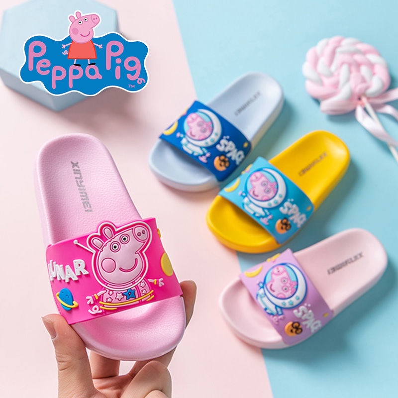 Peppa Pig Slippers New Style Piggy Infant Children Summer George ...