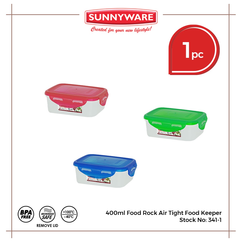 Sunnyware 341-1 400 ml Food Rock Air Tight Food Keeper Container Leak ...