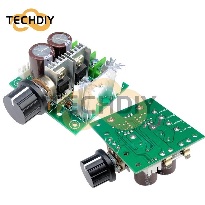 DC 12V-40V 10A Pulse Modulation 13Khz Pwm Motor Adjuster Speed Controller Switch | Shopee ...