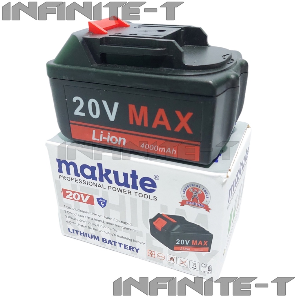 Makute Lithium Battery Pack 20V MAX 4000MAH (For Makute Cordless ...