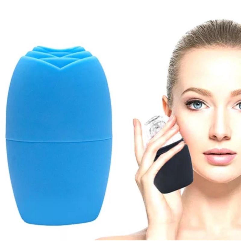 BIG 5x3' Ice Silicone Facial Roller and Facial Massage Cubes | Shopee Philippines