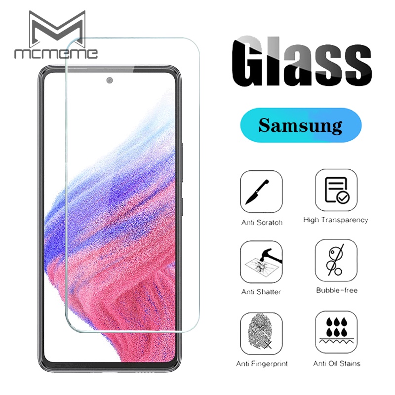 Transparent Tempered Glass Screen Protector For Samsung Galaxy A55 A05s A05 A06 A16 A15 A25 A35 ...