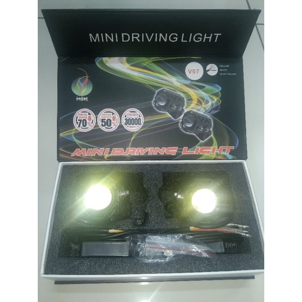 MSM MINI DRIVING LIGHT V7 | Shopee Philippines