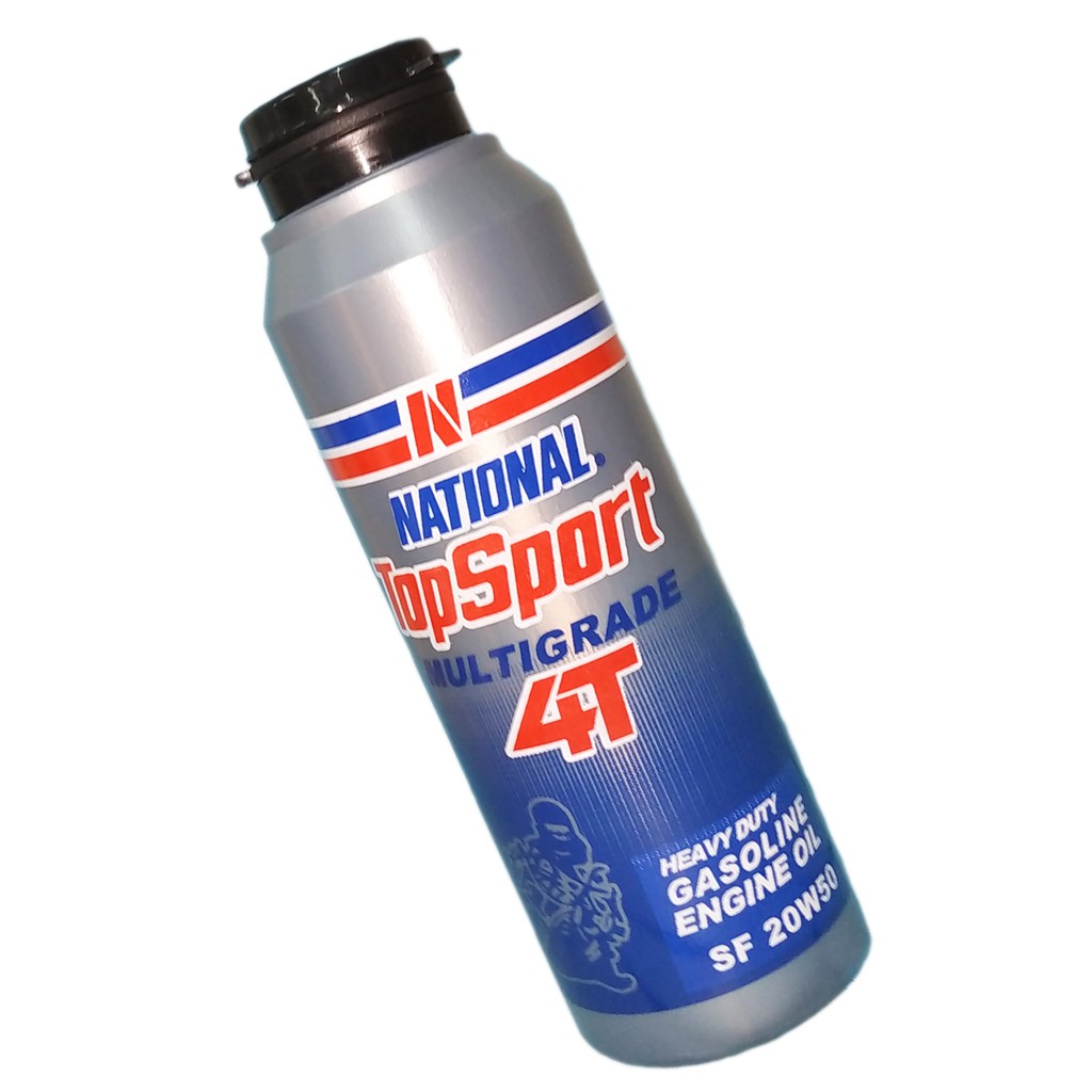 NATIONAL motorcycle oil TOPSPORT MULTIGRADE 4T ( 200 ML ) heavy duty ...