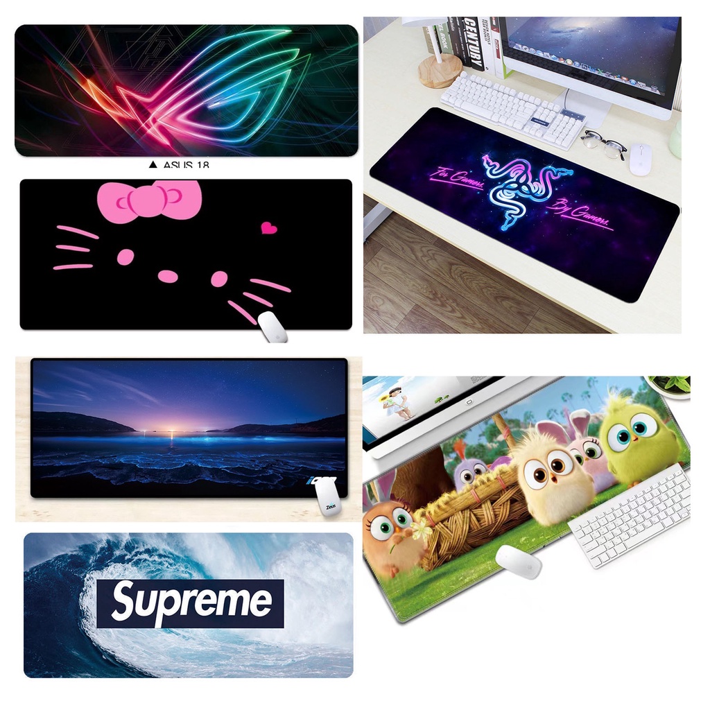 70cm × 30cm Extended PC Gaming Mouse pad One Piece Large Desk Mat ...