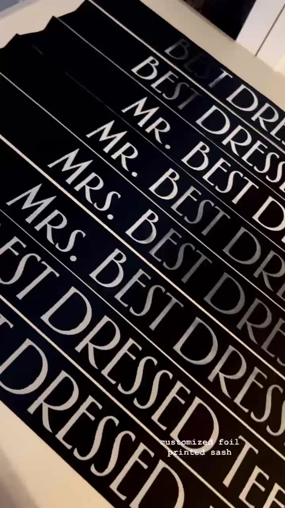 SASH / customized sash | Shopee Philippines