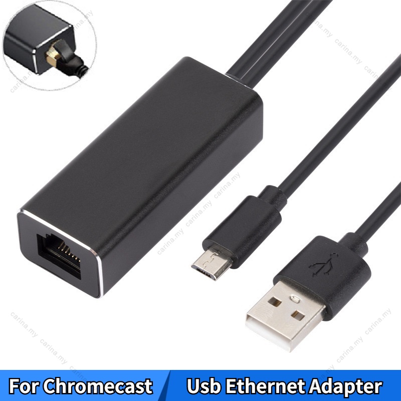Ethernet LAN USB Adapter Network Card To RJ45 For USB Fire TV Stick ...