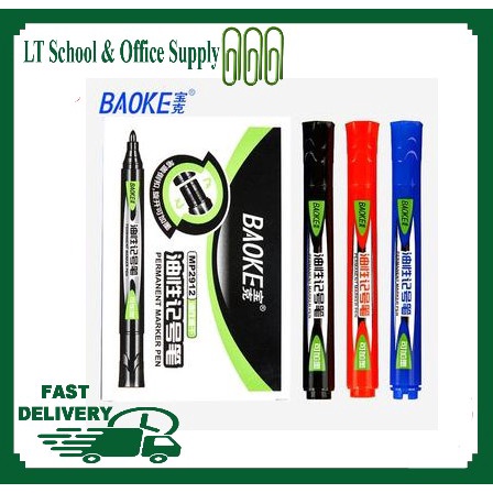 Baoke Permanent marker Black | Shopee Philippines