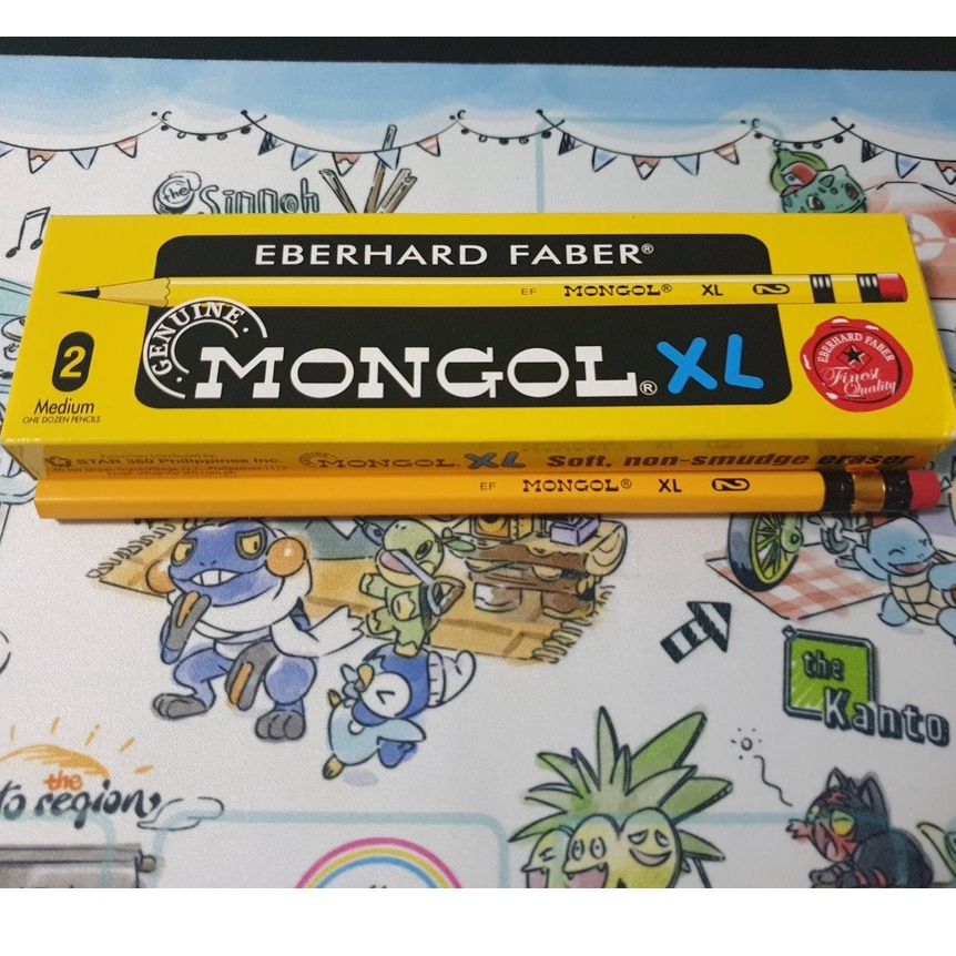 [FPS FairPriceSupplies] Mongol Pencil XL Medium No. 2 – Sold per dozen ...