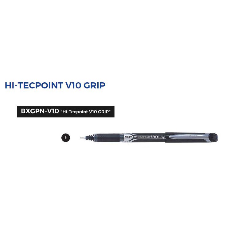 Pilot Hi-Techpoint Grip Pen V5, V7 & V10 sign pen | Shopee Philippines