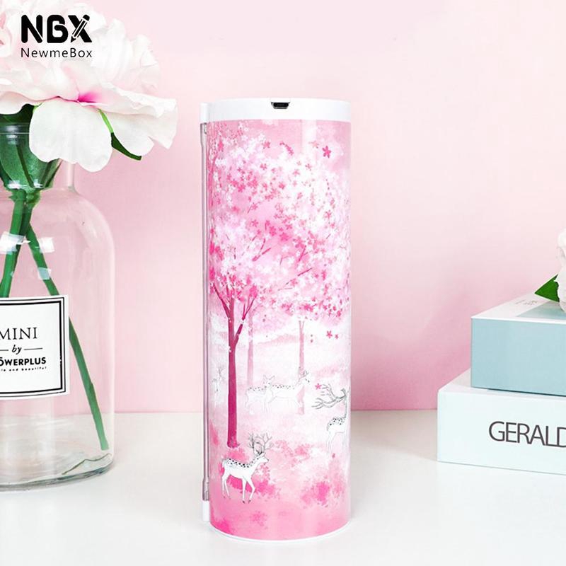 Quicksand Pencil Case Password Lock Portable Cute Cylindrical Pencil ...