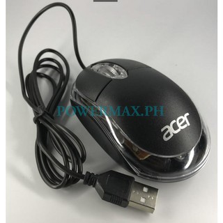 Acer Optical USB Wired Mouse Mice for Laptop and PC | Shopee Philippines