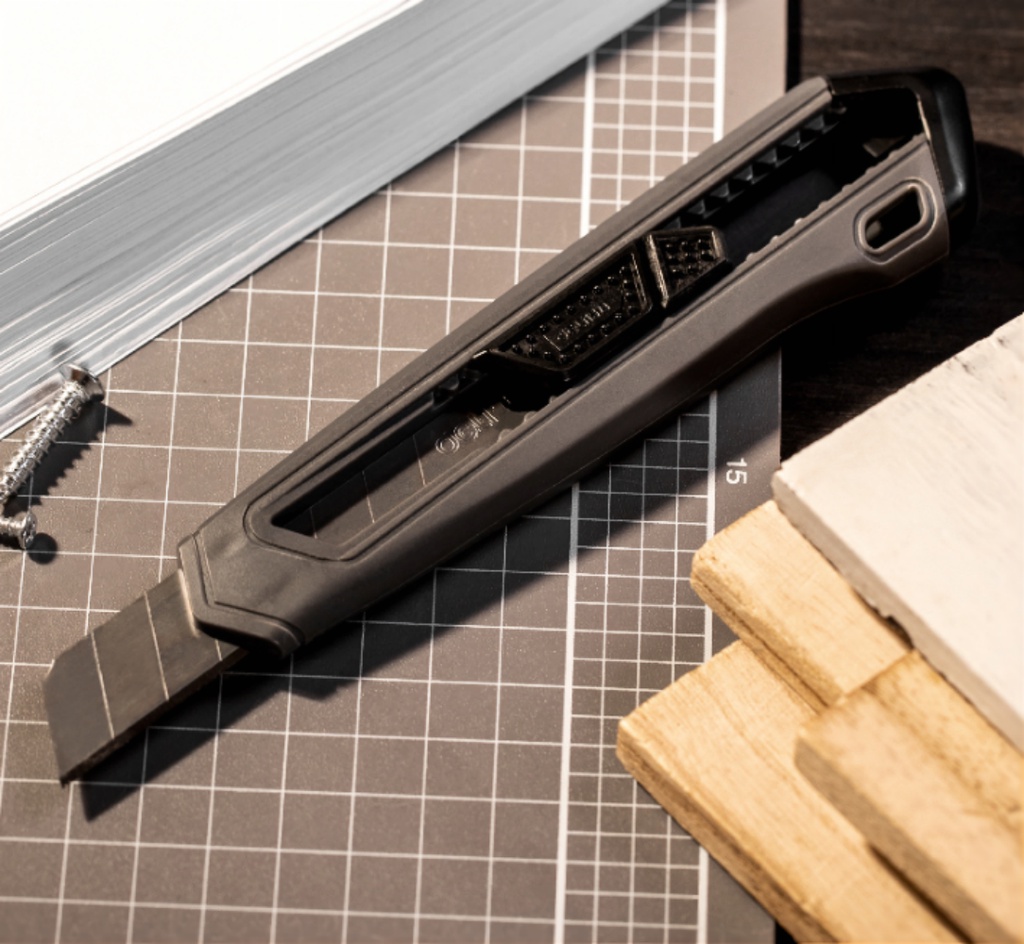 Deli SK5 9MM/18MM Retractable Cutter for Cutting Paper Retractable ...