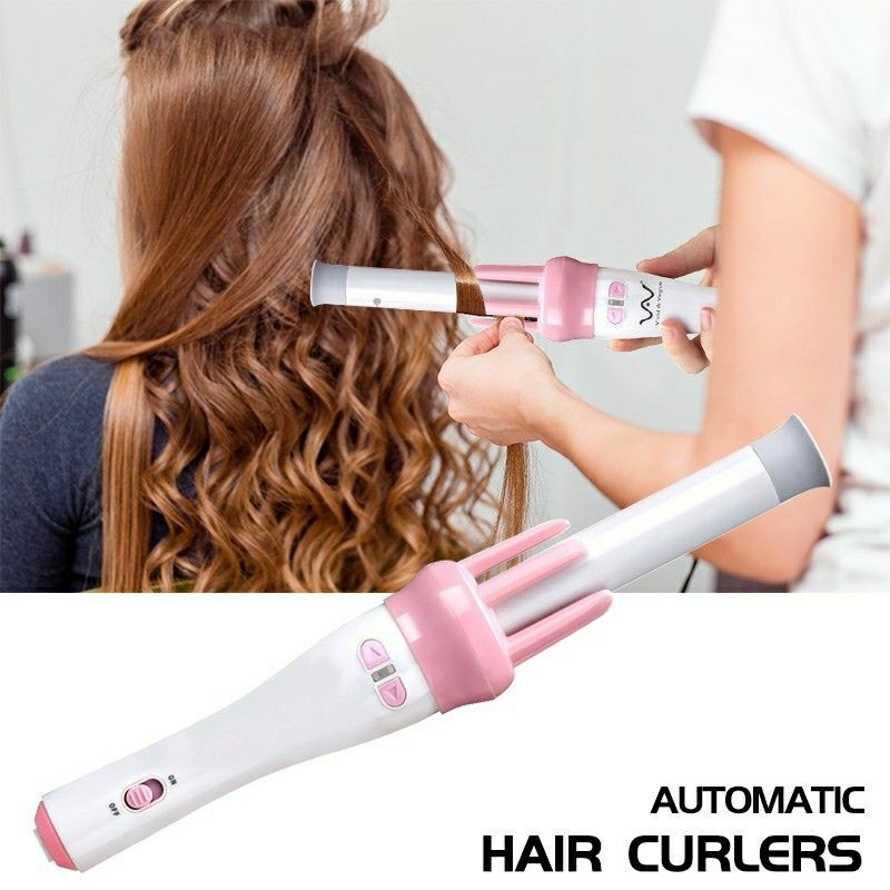 Automatic Hair Curler ceramic tourmaline hair twister hair styling curl hair curling | Shopee ...