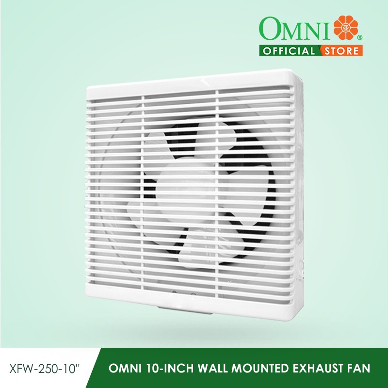 OMNI 10-Inch Wall Mounted Exhaust Fan - XFW-250 | Shopee Philippines