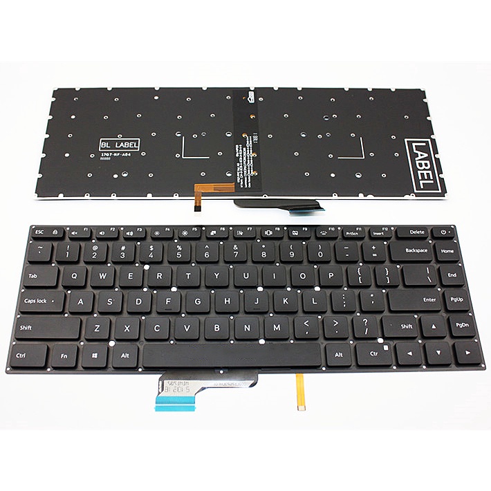 English New Backlit Keyboard for Xiaomi Mi notebook Pro 15.6 inch air ...