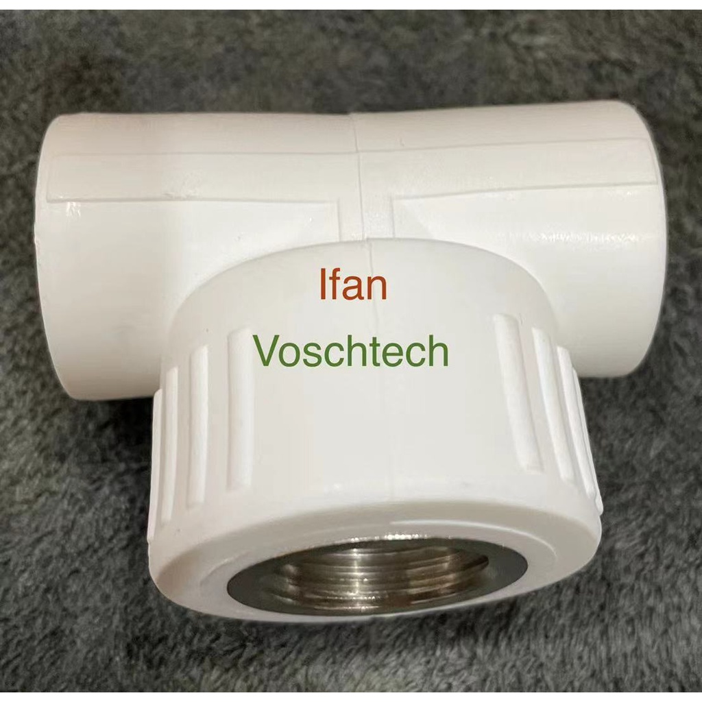 PPR fittings Female Tee 1/2” 25x1/2” 3/4”1".32x1/2.32x3/4 | Shopee Philippines