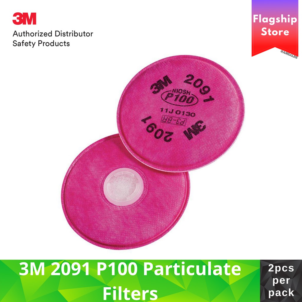 lizeda 3M 2091 P100 Particulate Filters | Shopee Philippines