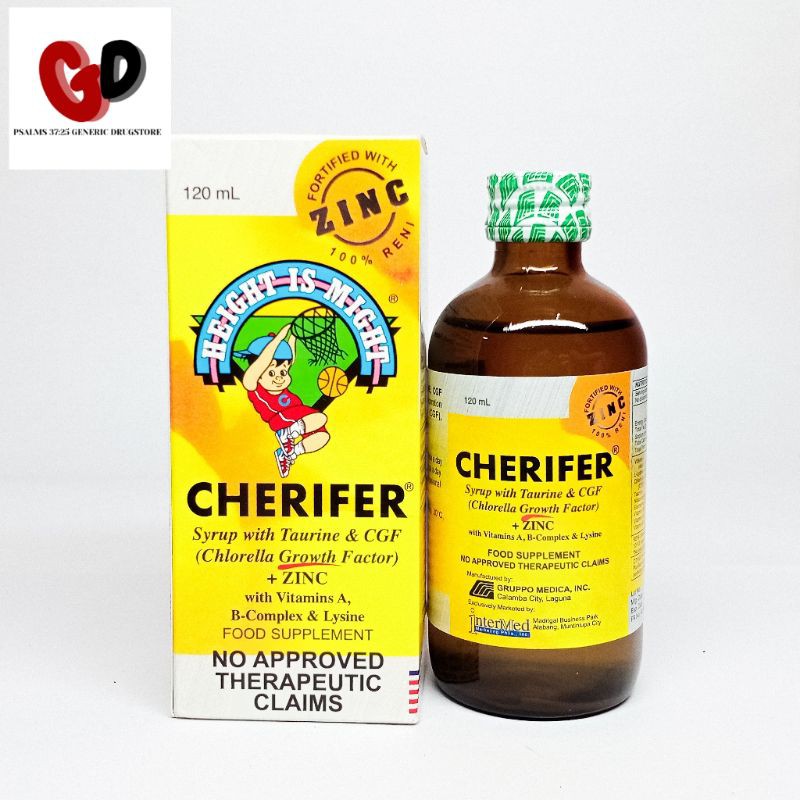 Cherifer Syrup, Cherifer drops, Cherifer w/ Zinc | Shopee Philippines