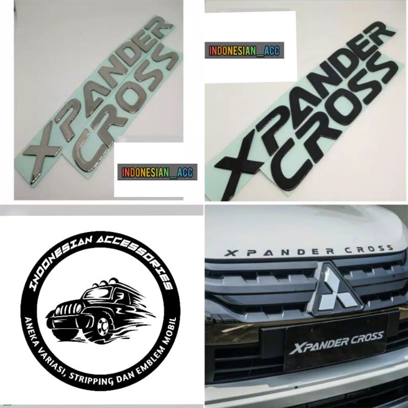 MESIN Original Xpander Cross hood Emblem | Shopee Philippines