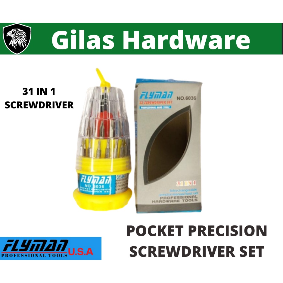 31 in 1 Electronic Screwdriver Set Original Flyman USA Professional ...