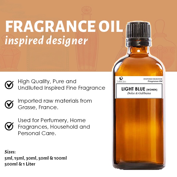 Light Blue Women Inspired Fragrance Oil 15ml 30ml 50m & 100ml | Shopee ...