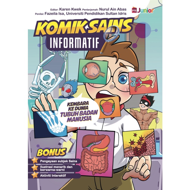 Informative Science Comics: Twins To The World Of The Human Body ...