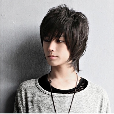 Ready Stock Men's short hair kill Matt wig student realistic natural ...