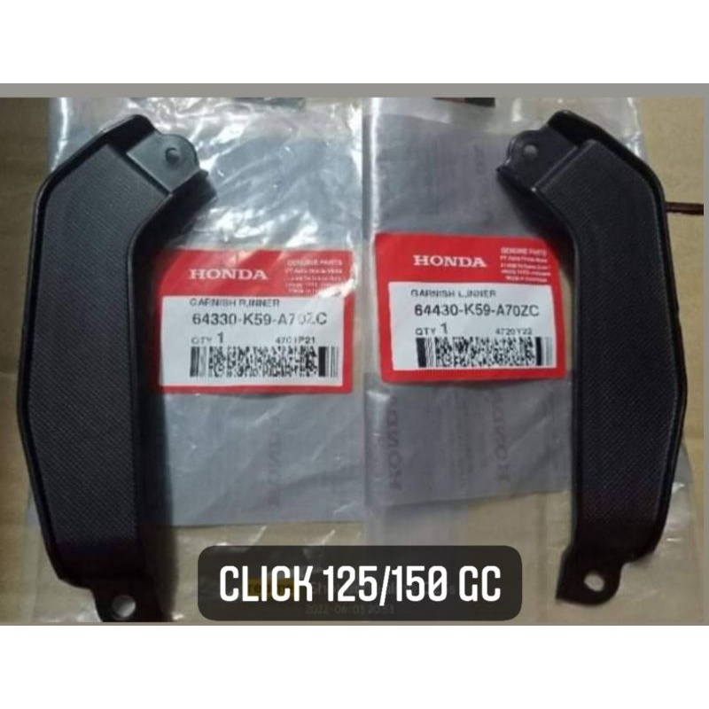 Click 125/150 v2 Game Changer GARNISH INNER LH/RH SET (black) | Shopee ...