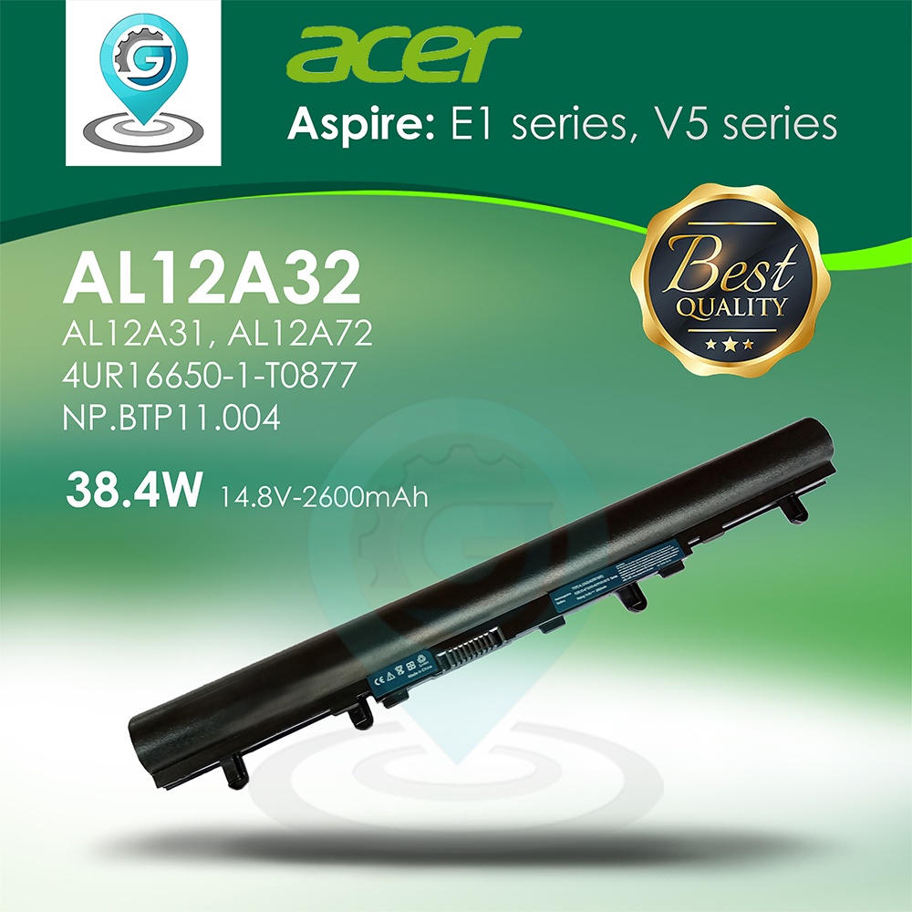 Acer Al12A32 Aspire E1 V5-431 V5-471 V5-551 V5-571 V5-471G | Shopee ...