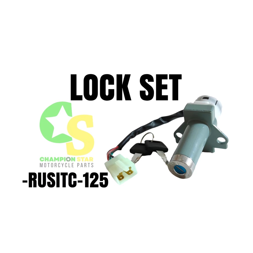 MOTORCYCLE PARTS IGNITION SWITCH OEM QUALITY W/ KEY FOR WAVE100,LIFAN ...