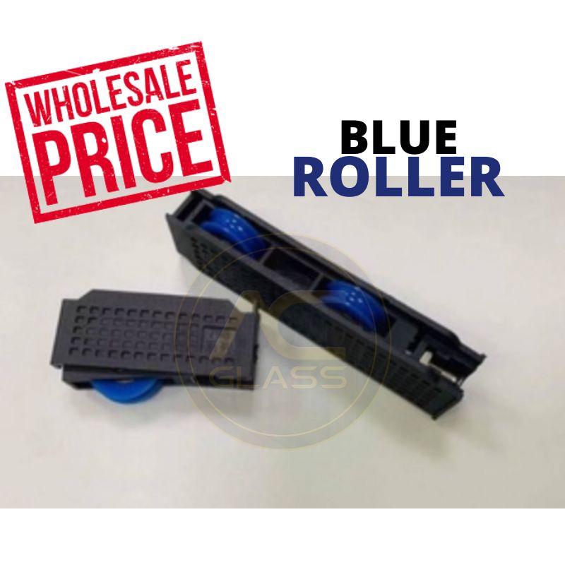 AC GLASS: BLUE ROLLER with Bearing 798 and 900 Series Single or Double ...