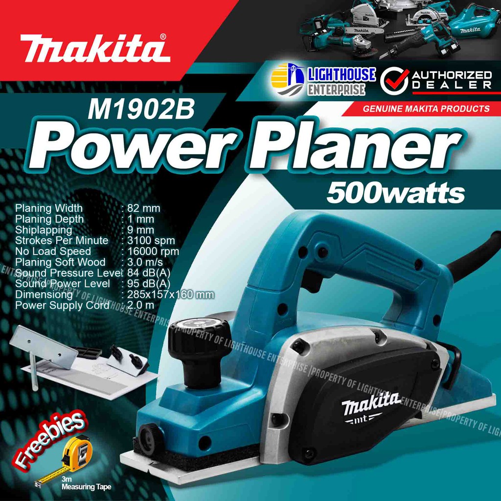 MAKITA Electric Planer / Wood Planer / Katam Woodworking Tool MT Series ...
