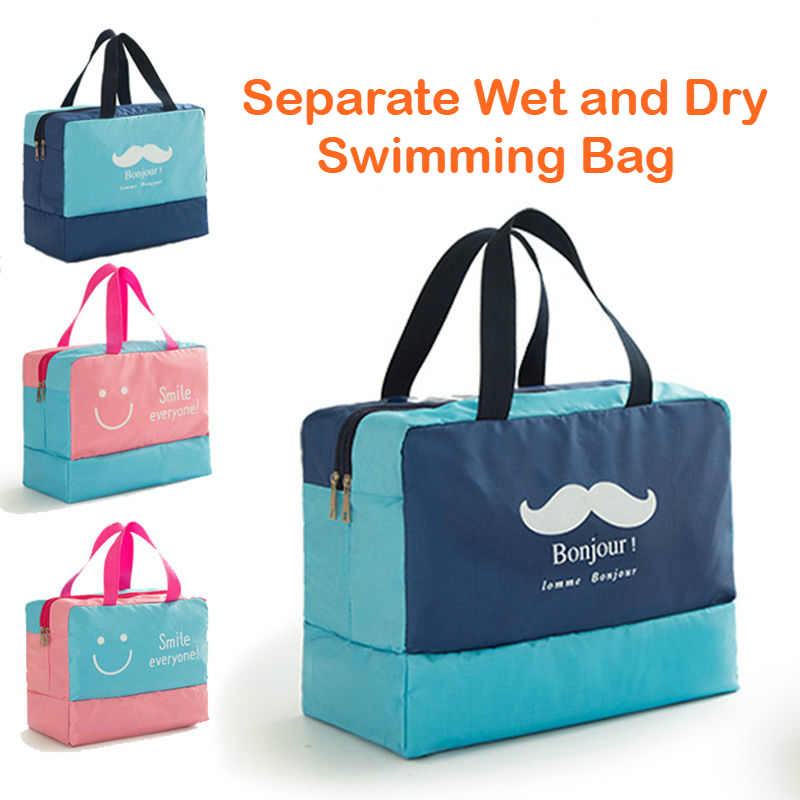 Waterproof Swim Bag for Beach Swimming Washing Yoga Gym Fitness Yoga ...