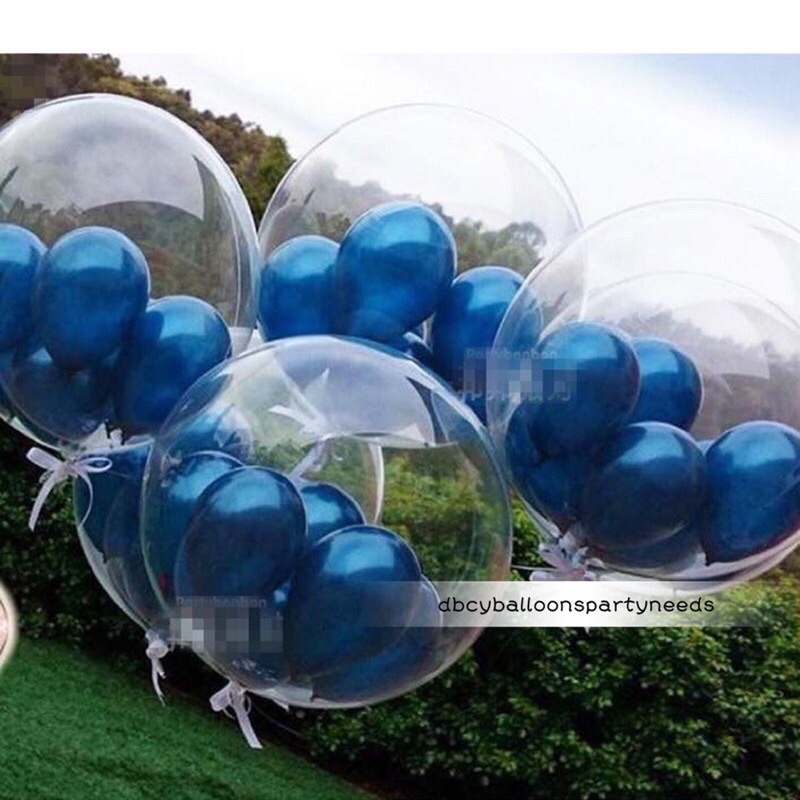 18inches transparent balloon small | Shopee Philippines