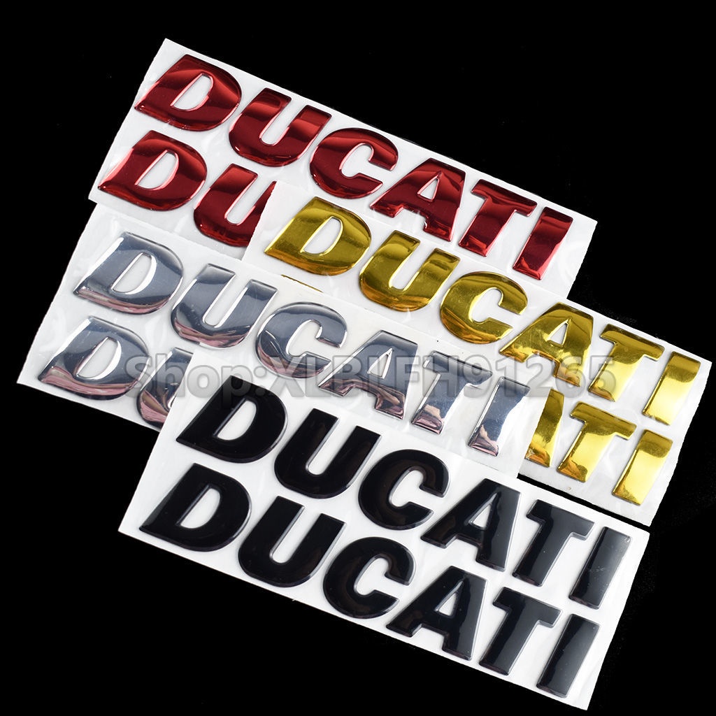 DUCATI Letter Sticker Whole Car Decal 1199 1299 899 V2 Monster696 821 ...