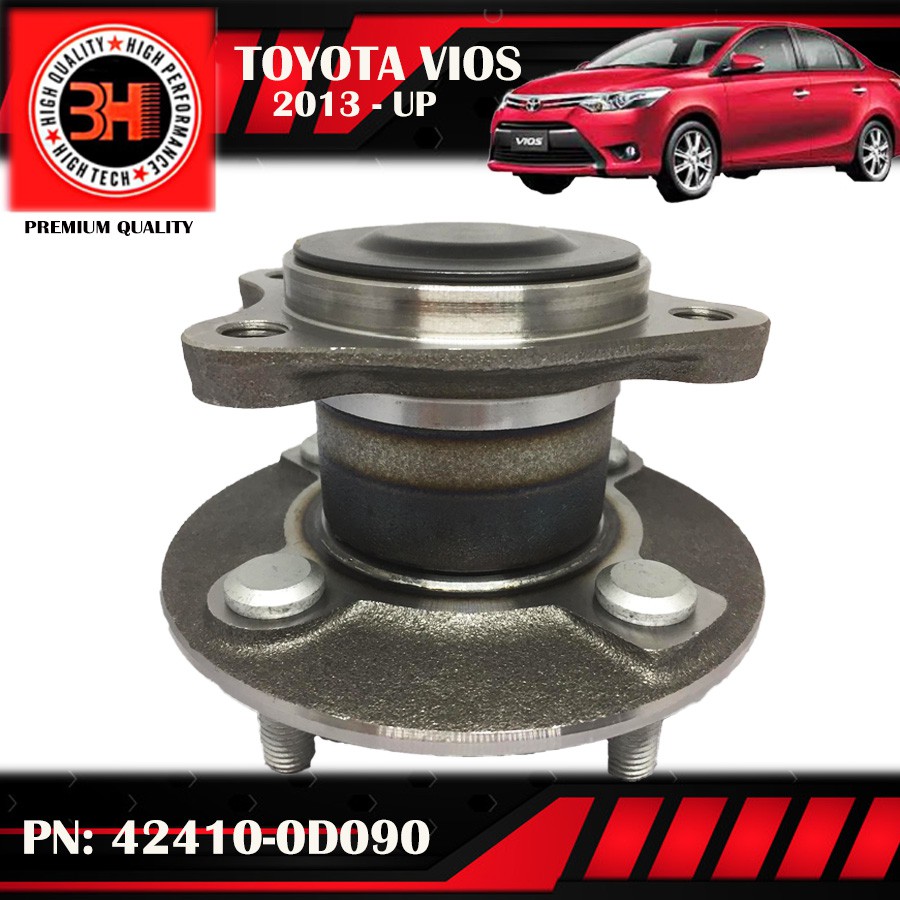 WHEEL HUB BEARING REAR 42410-0D090 3H for TOYOTA VIOS 2013-UP | Shopee ...