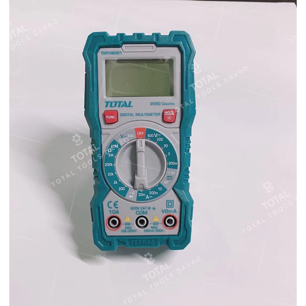 TOTAL Pocked Sized Digital Multi Meter TMT46001 | Shopee Philippines